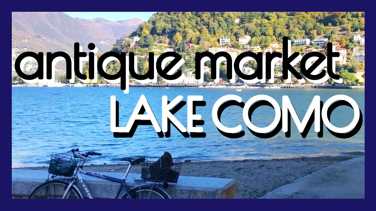 INCREDIBLE ANTIQUE MARKET SHOP WITH ME LAKE COMO | antique market ...