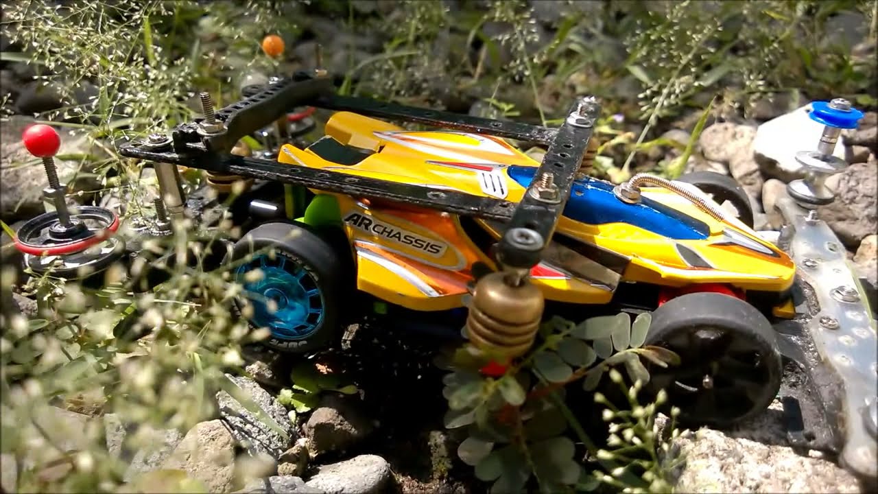 Mini 4WD Super-2 Chassis Speed Tech Setup and Test Run - YouTube