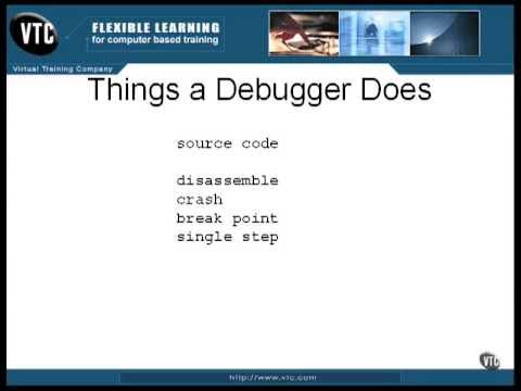 Assembly Language Training: Part 10 (1 of 4) - Debugging (Things a Debugger Does) - YouTube
