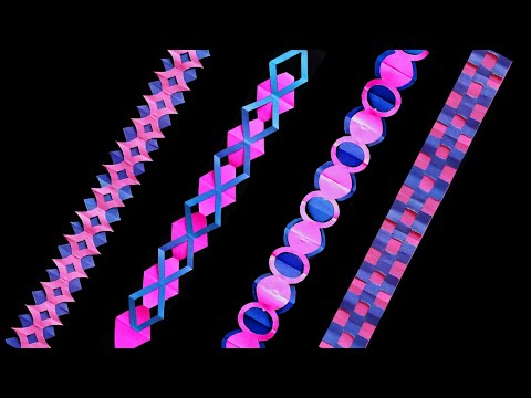 How to create eye-catching bulletin board borders | Bulletin Board Border Designs| Paper Cutting