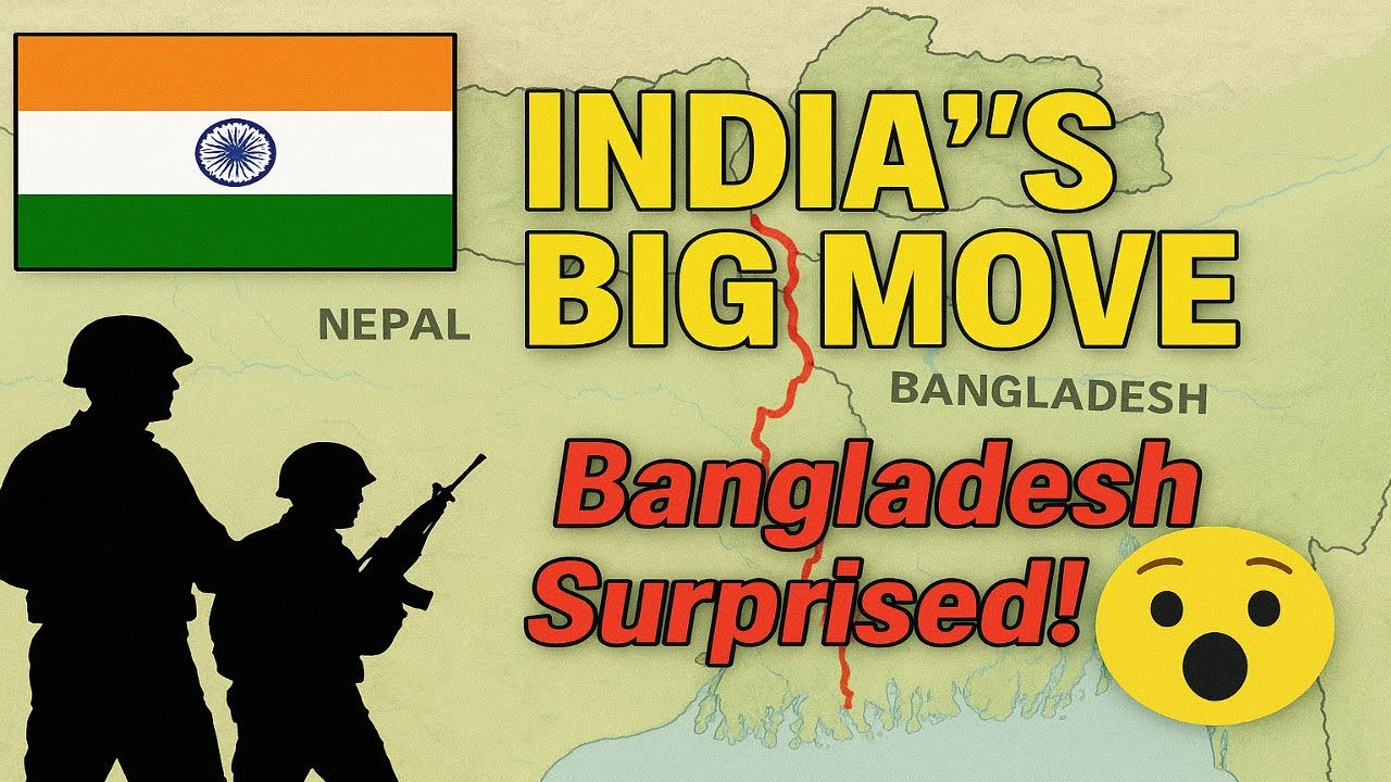INDIA's GAME-CHANGING MOVE in SILIGURI CORRIDOR: Can Bangladesh Bounce ...