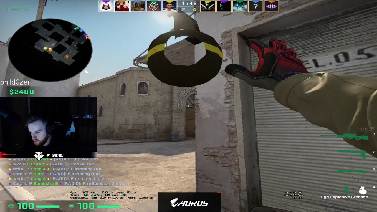 NiKo play Faceit 27.12.2020 - YouTube
