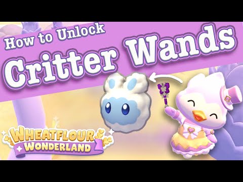 Unlocking, Making & Using Critter Wands and What Wand to Make First | HKIA Wheatflour Wonderland