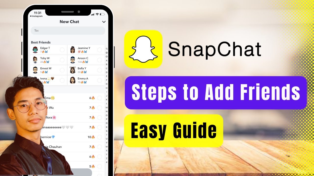 How to Add Friends on Snapchat ! - YouTube