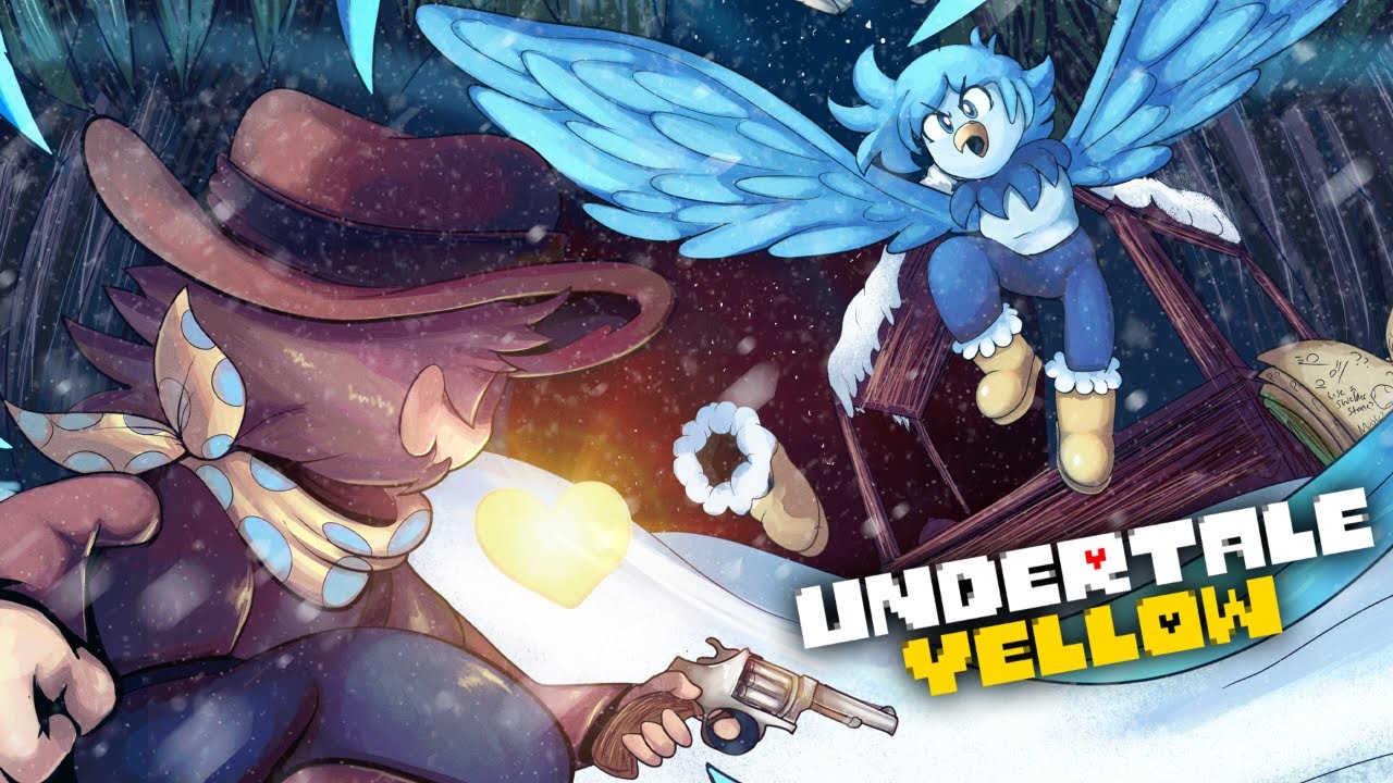 SNOWFALL BATTLE!!!! | Undertale Yellow Full Game Part 2 - YouTube