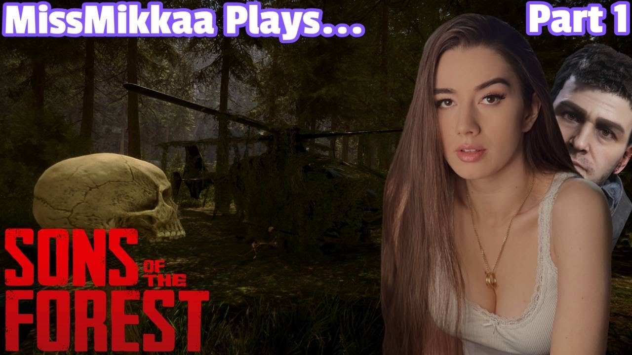 Let's Play Sons of the Forest | Part 1 | MissMikkaa - YouTube