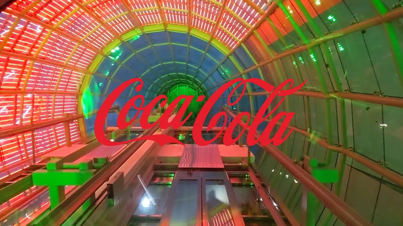 Famous Schindler MT Hydraulic Elevators - The Giant Coca Cola Bottle ...