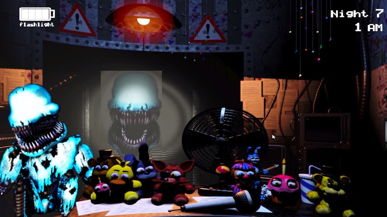 Nightmare Scott in FNAF 2 - YouTube