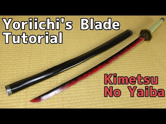 Yoriichi Sword Kimetsu no Yaiba Tsugikuni Yoriichi Katana - Knives ...