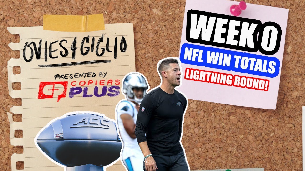 College Football Week 0 Is Here | NFL Win Totals | Will Bryce Young ...