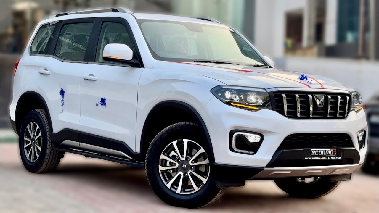 2025 SCORPIO-N Z8 SELECT EVEREST WHITE😍Rs.18.34 LAKHS | UPDATED SCORPIO ...
