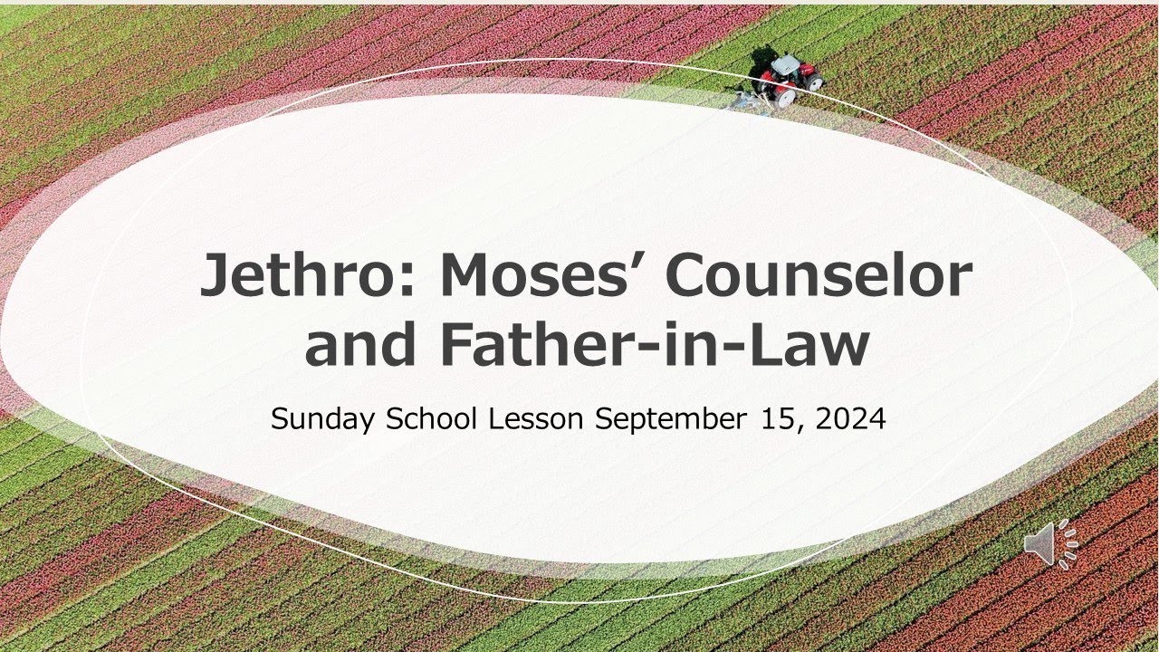 Jethro: Moses’ Counselor and Father-in-Law - YouTube