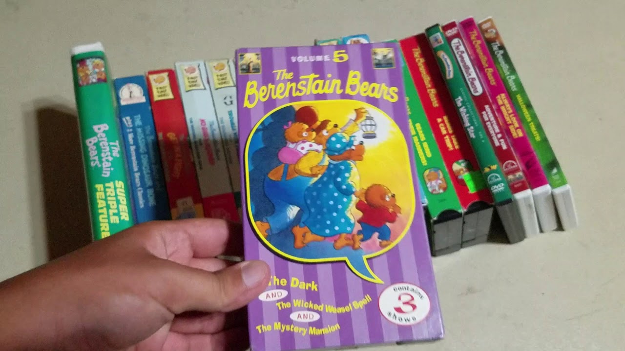 Berenstain Bears VHS/DVD Collection - YouTube