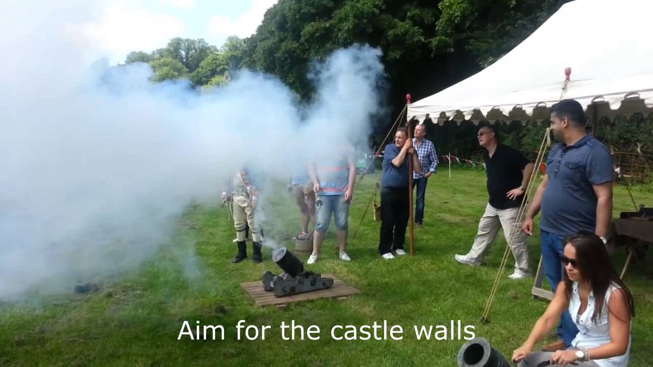 Mortar firing experience for special events - YouTube