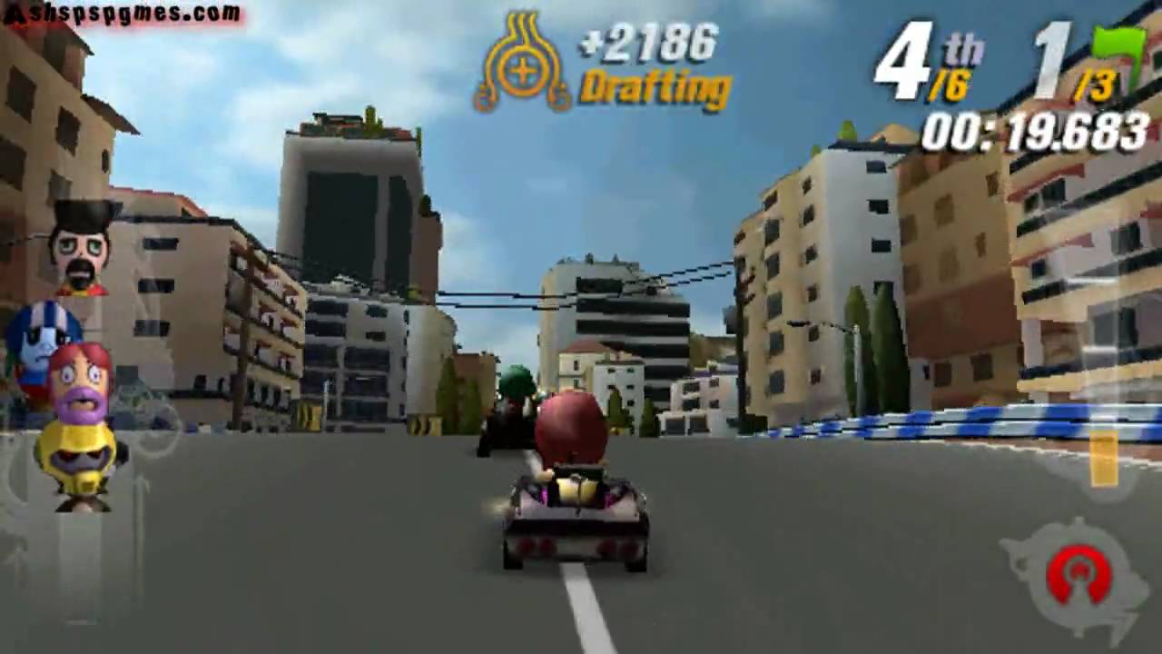 ModNation Racers - PSP - Career Mode MRC: #09. Mayhem Tour Race #2 ...