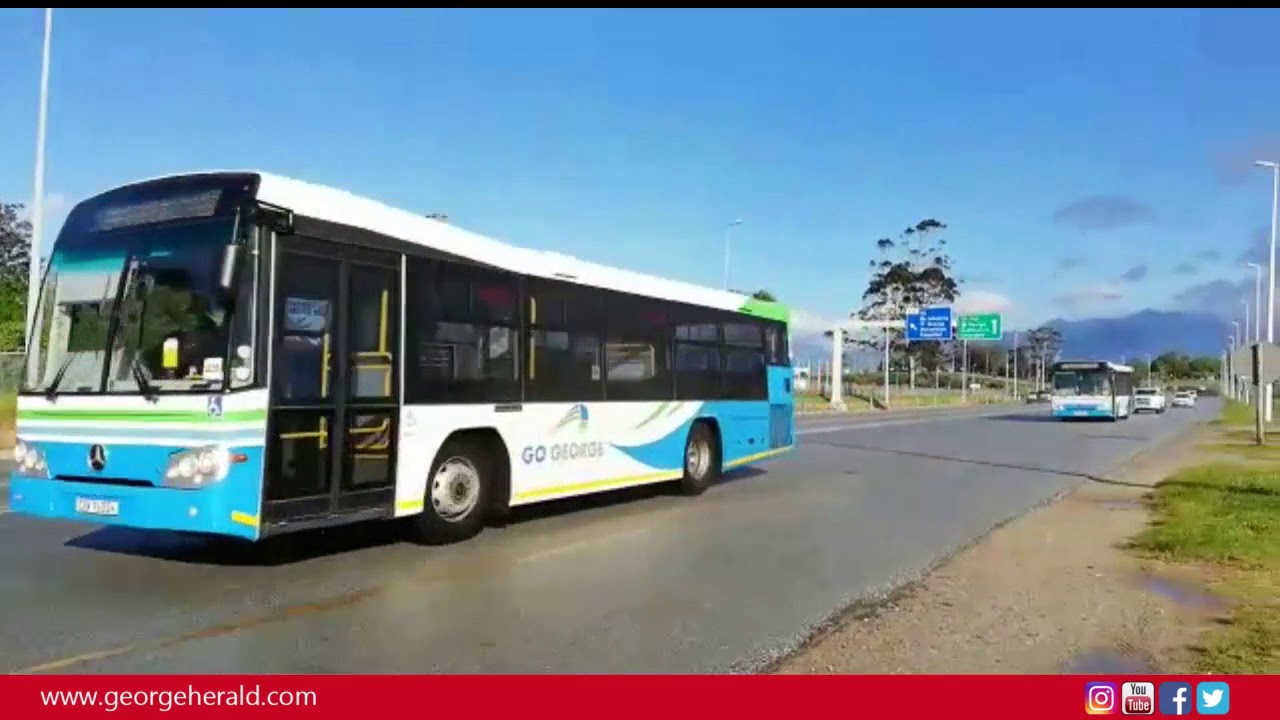 GO GEORGE buses assisting with evacuating the Rheenendal area - YouTube