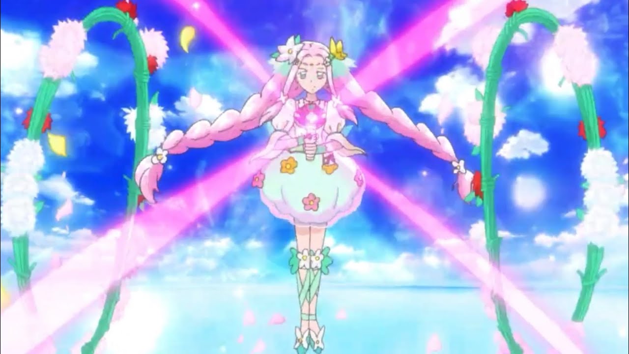 Mahou Tsukai Pretty Cure - Best Cure Felice Attack: Emerald ...
