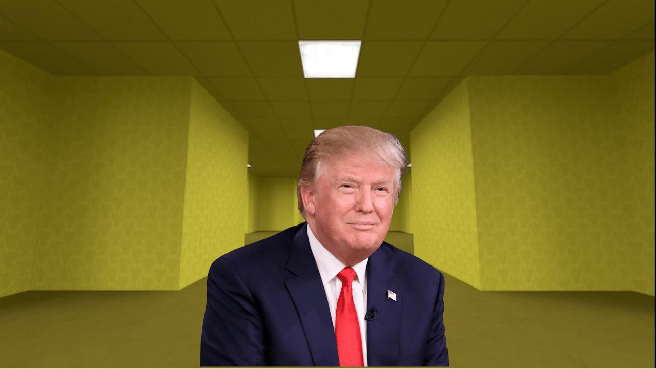 Donald Trump Nextbot Chase In The Backroom Garry's Mod - YouTube