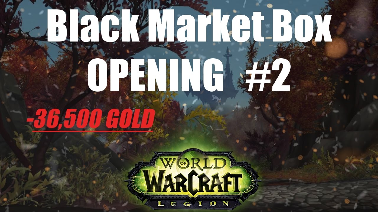 Black Market Box Opening #2 - YouTube