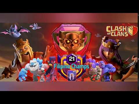 Top Local Clan *Filipino Champs Using *Golem/IG/Bowler/Witch and Bat ...
