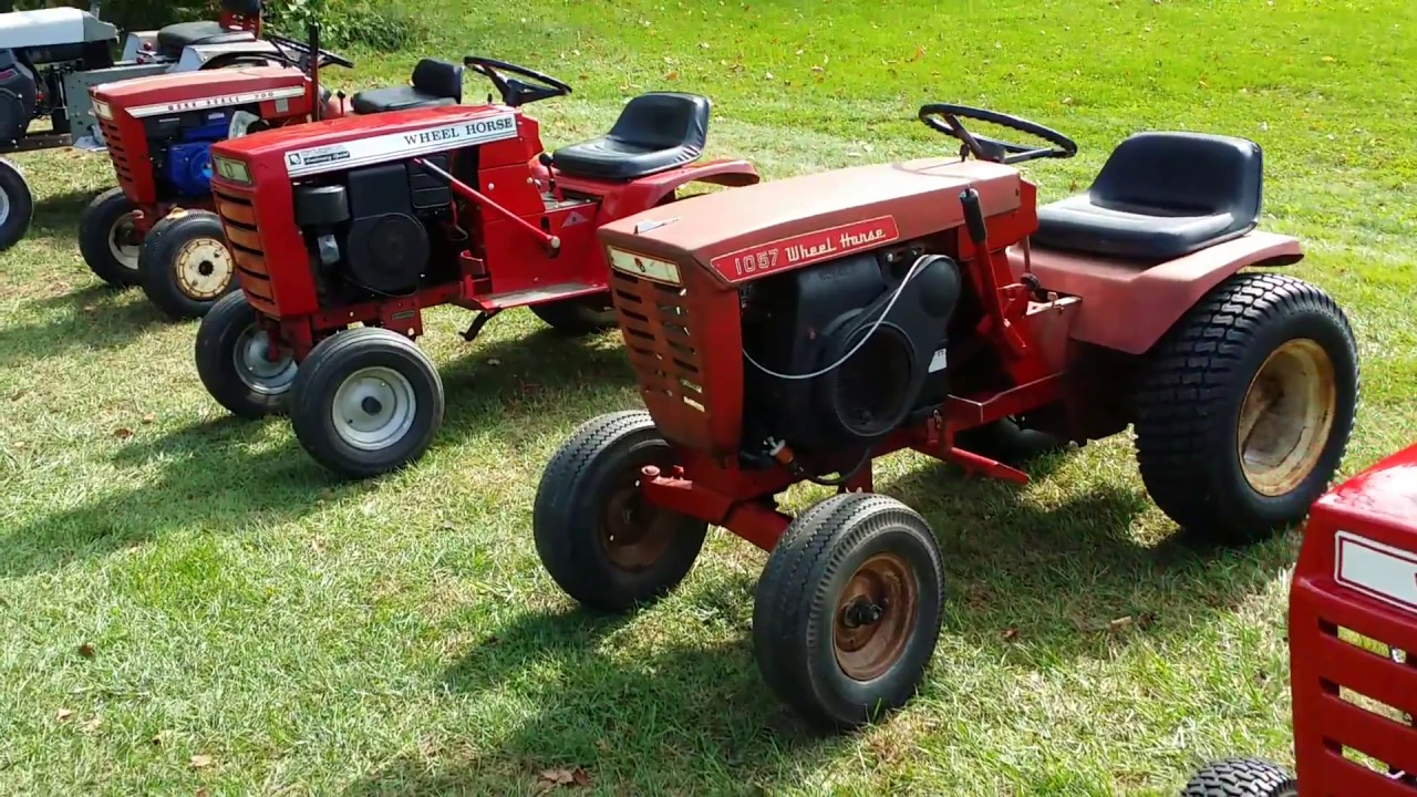 SteveBo Wheel Horse Garden Tractor Meet & Greet October 2017 VinsRJ ...