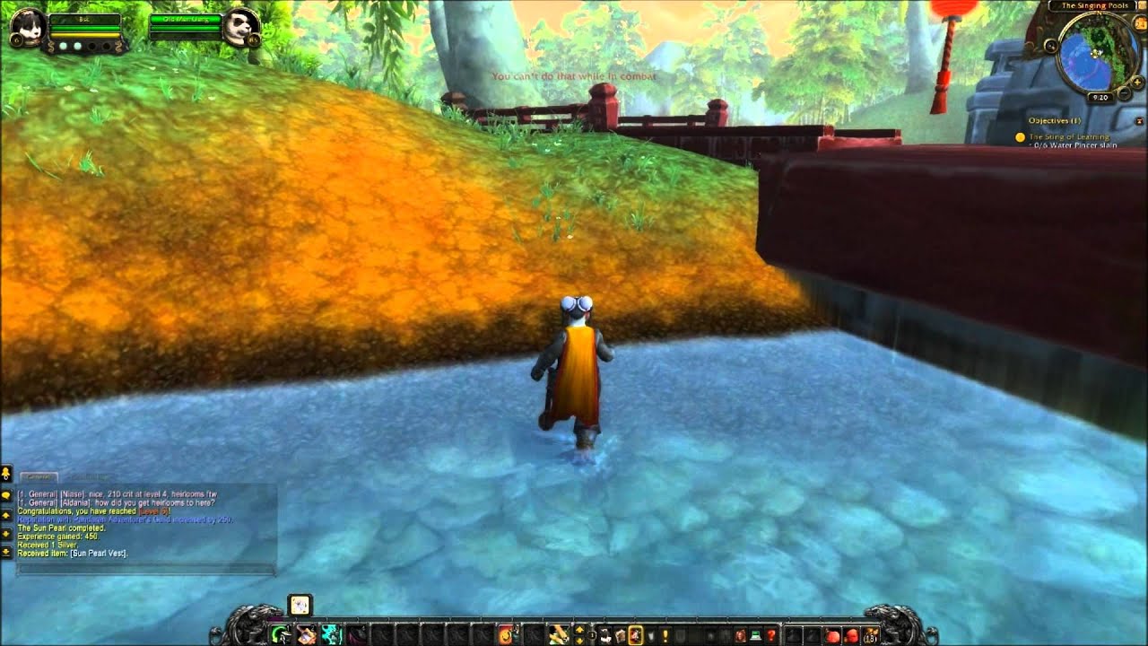 World of Warcraft - Mists of Pandaria BETA / Pandaren Starting Zone ...