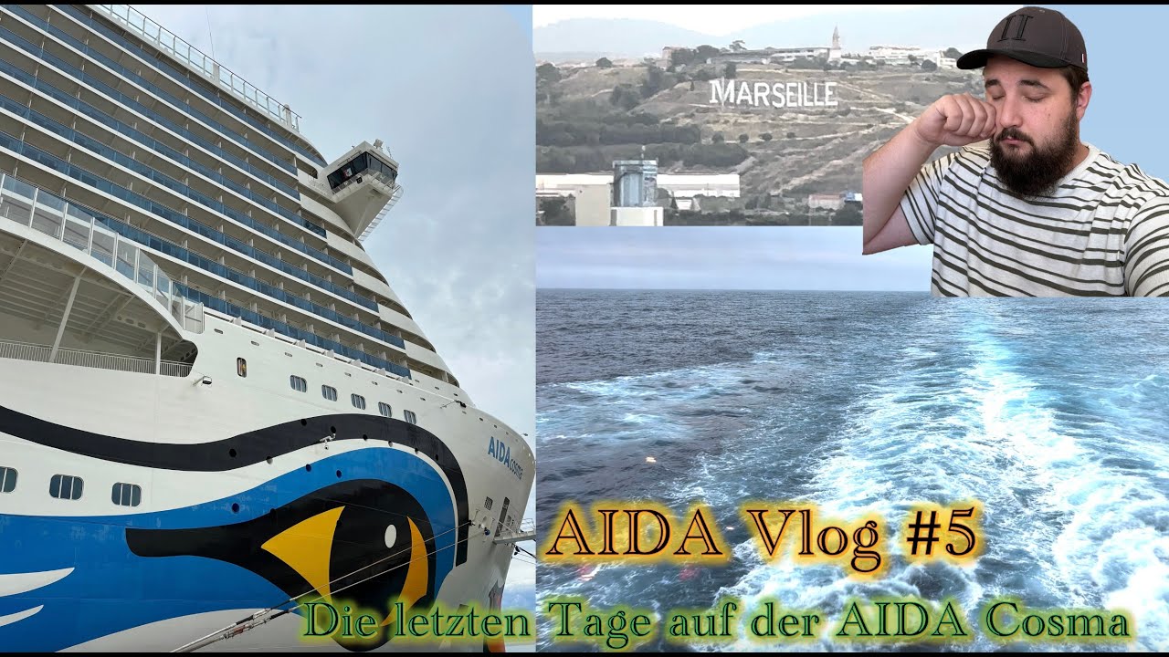 Die letzten Tage auf der AIDA Cosma - AIDA Vlog #5 #aida #aidacosma # ...