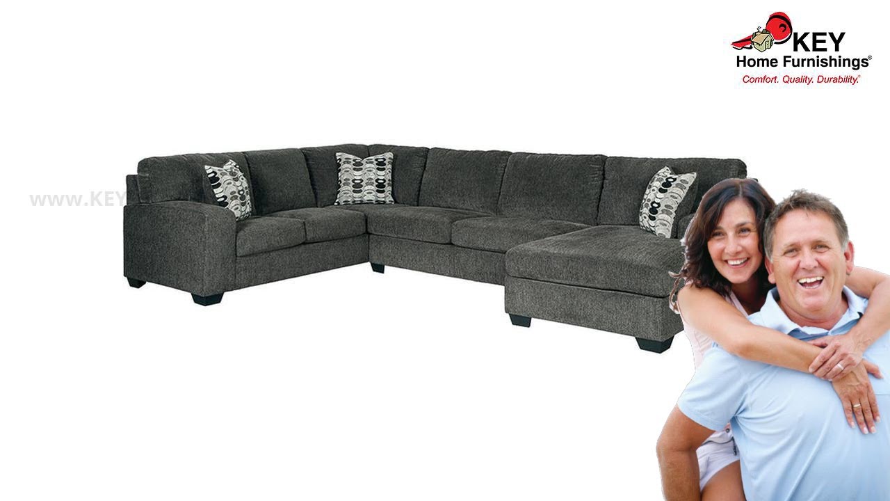 Ashley Ballinasloe 3-Piece Sectional with Chaise 80703S2 | KEY Home ...