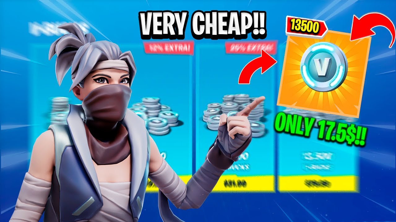 Update on our CHEAP V-Bucks Store - YouTube