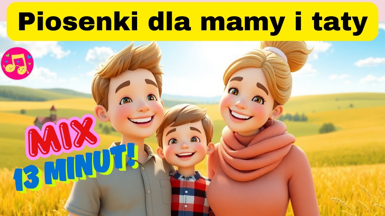 Piosenki dla mamy i taty -13 min Mix piosenek o mamie i tacie # ...