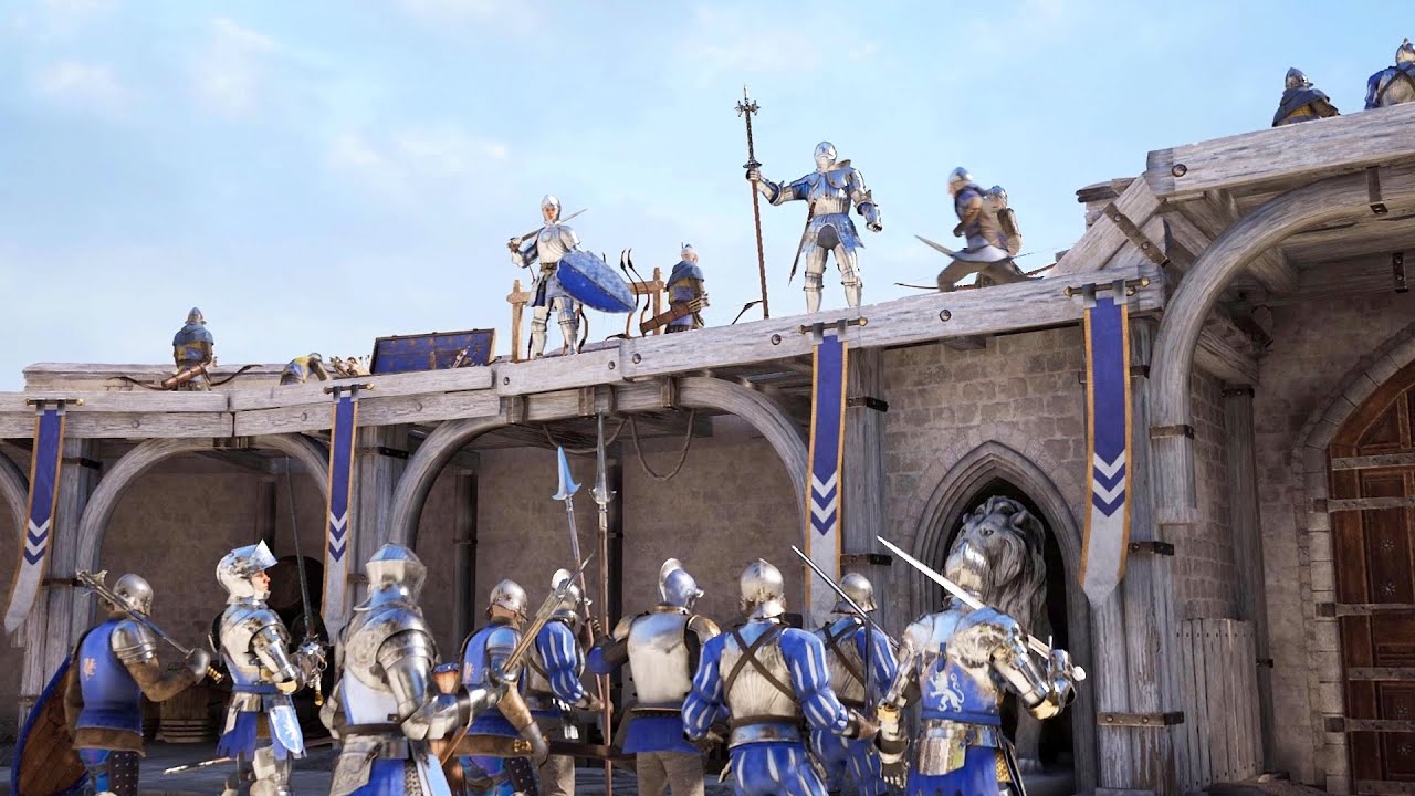 The Desecration of Galencourt l Brutal 16v16 AI Battles! l CHIVALRY 2 ...