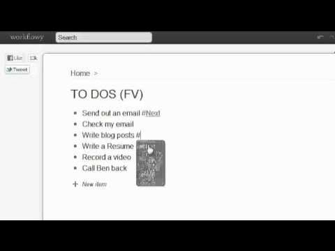 How to Use The Final Version With WorkFlowy - YouTube