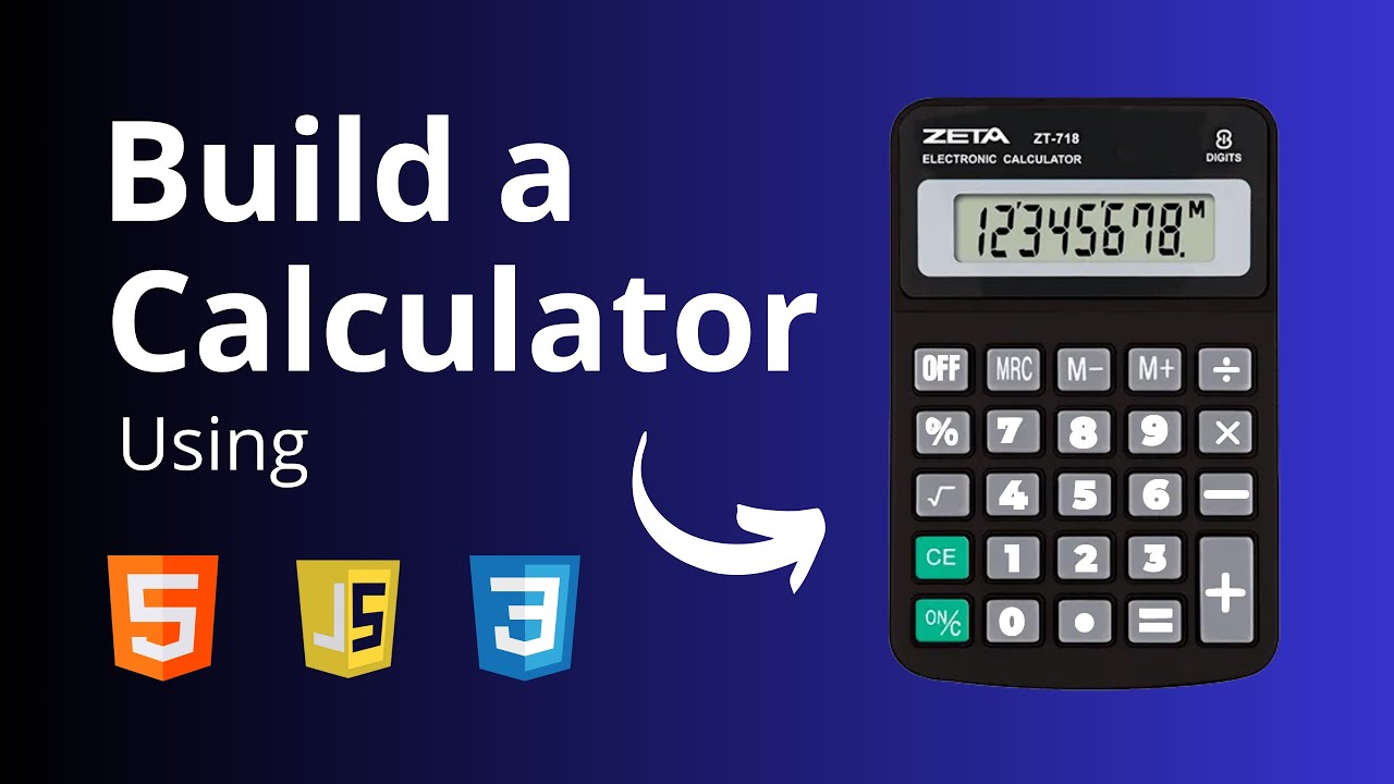 Como Criar Uma Calculadora Do Zero Com Html Css E Javascript Youtube