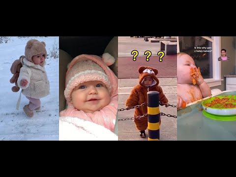 EN TATLI BEBEK VİDEOLARI-TİKTOK BEBEKLER DERLEMESİ-EĞLENCELİ BEBEKLER -TİKTOKTA BEBEKLER