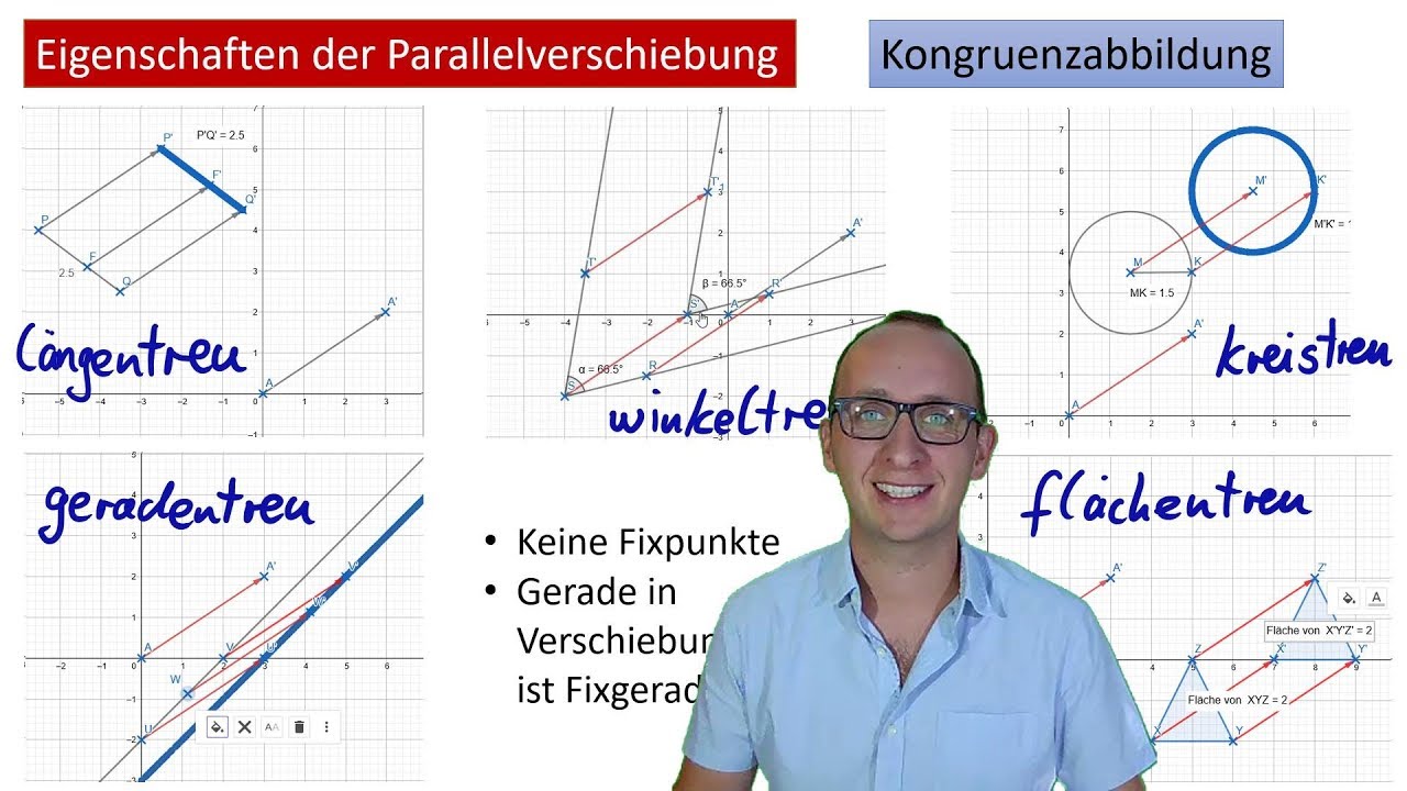 Eigenschaften der Parallelverschiebung - YouTube