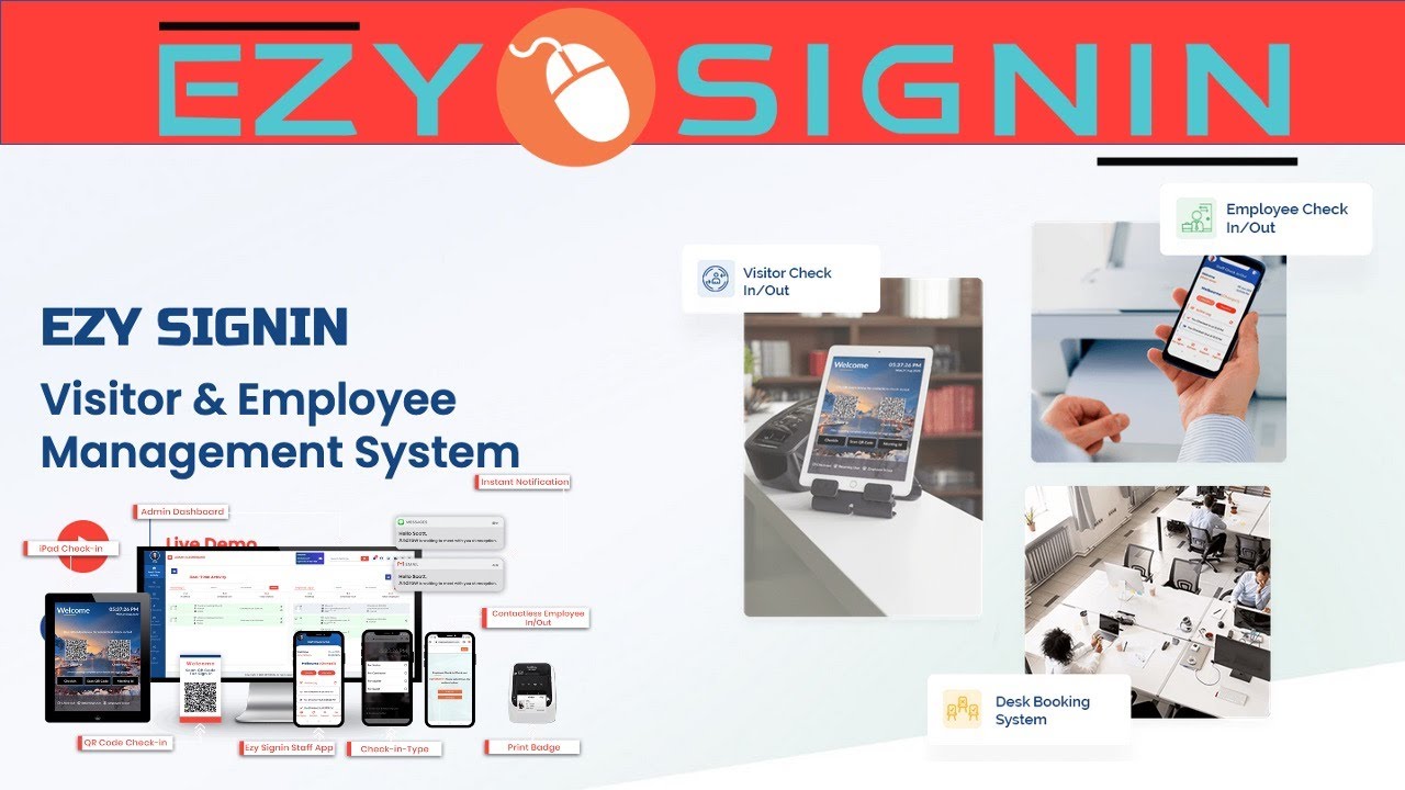 Visitor Management System, visitor management app and workplace ...
