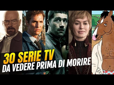 30 serie tv da vedere prima di morire