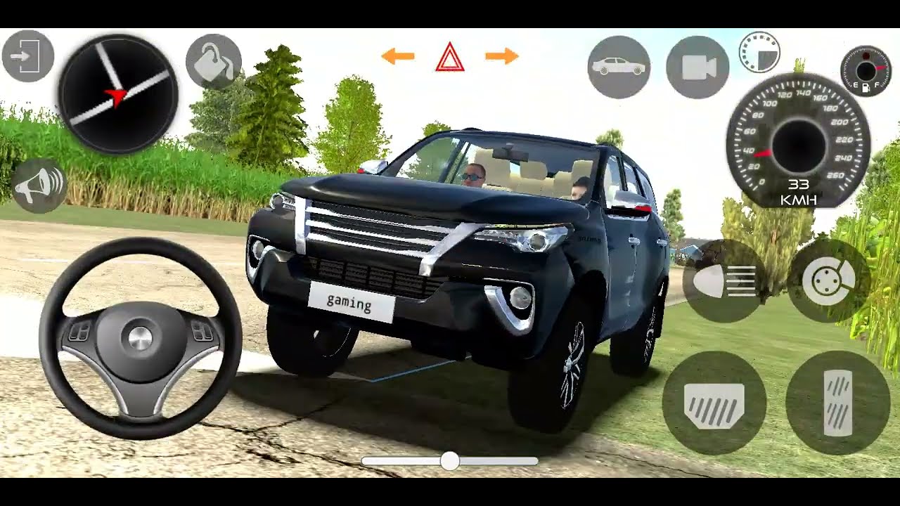 Top fortuner driving simulator gamepay | Top fortuner gamepay 3D| Top ...