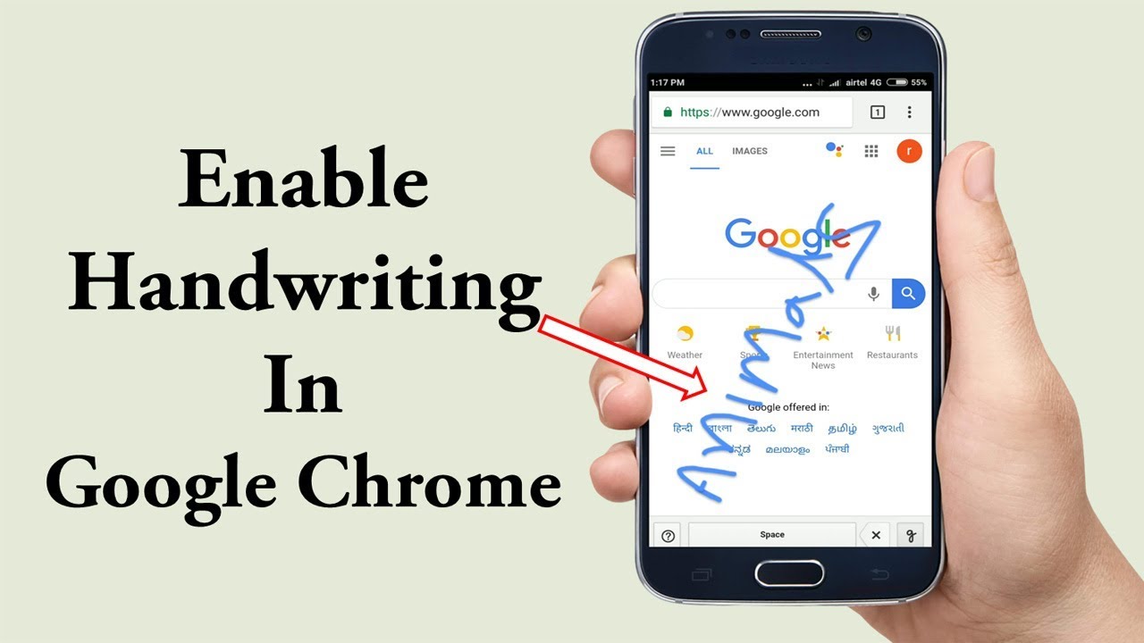 How to Enable Handwriting Feature In Google Chrome - YouTube