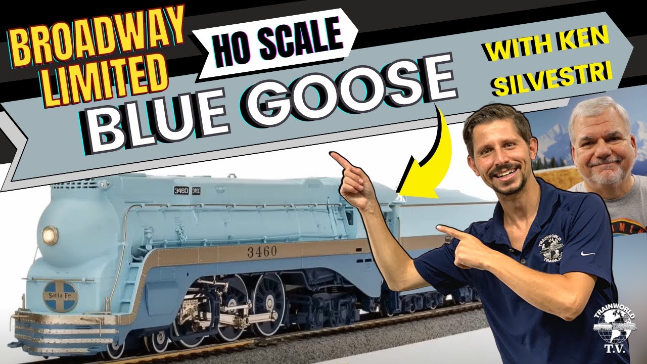 HO Scale Broadway Limited Imports - Blue Goose - YouTube