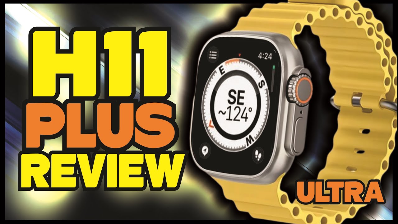 Smartwatch H11 Ultra PLUS com BÚSSOLA e TELA muito MAIOR ! O que já era ...