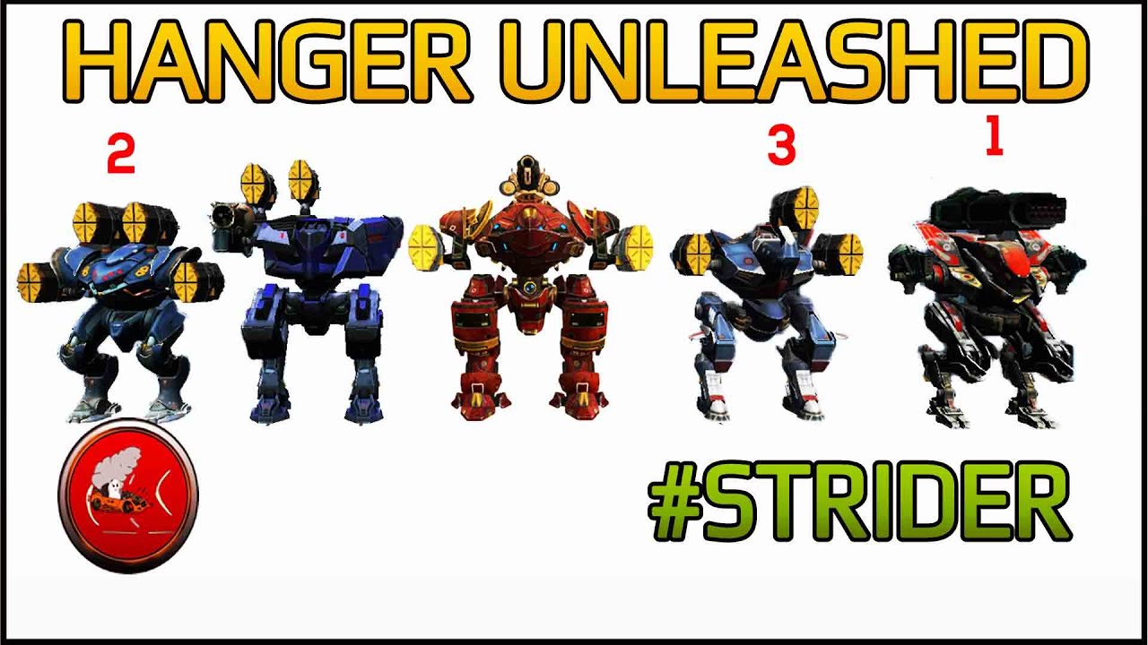 WAR ROBOTS HOW TO USE THE STRIDER AND STEALTH ROBOTS EFFECTIVELY - YouTube