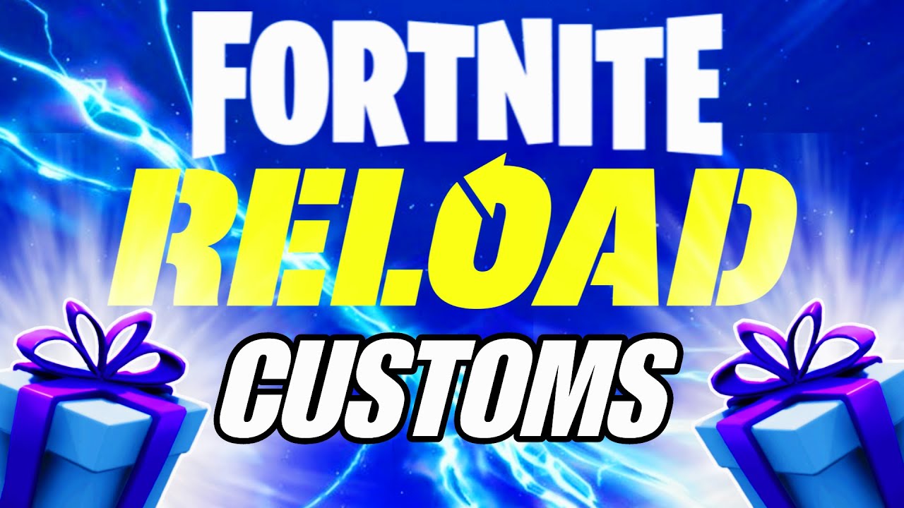 FORTNITE RELOAD TOURNAMENT OPEN LOBBY | FORTNITE LIVE CUSTOMS WITH ...