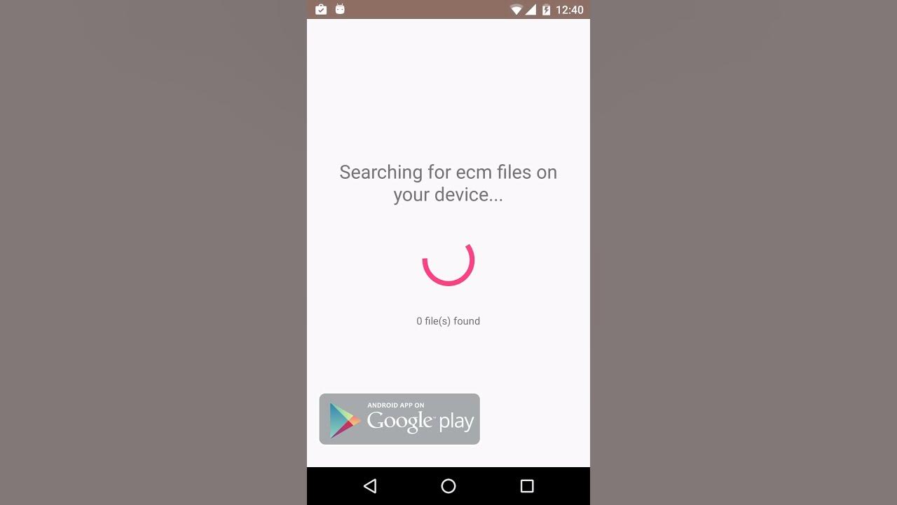 Convert .ecm to .iso/.bin on Android - YouTube