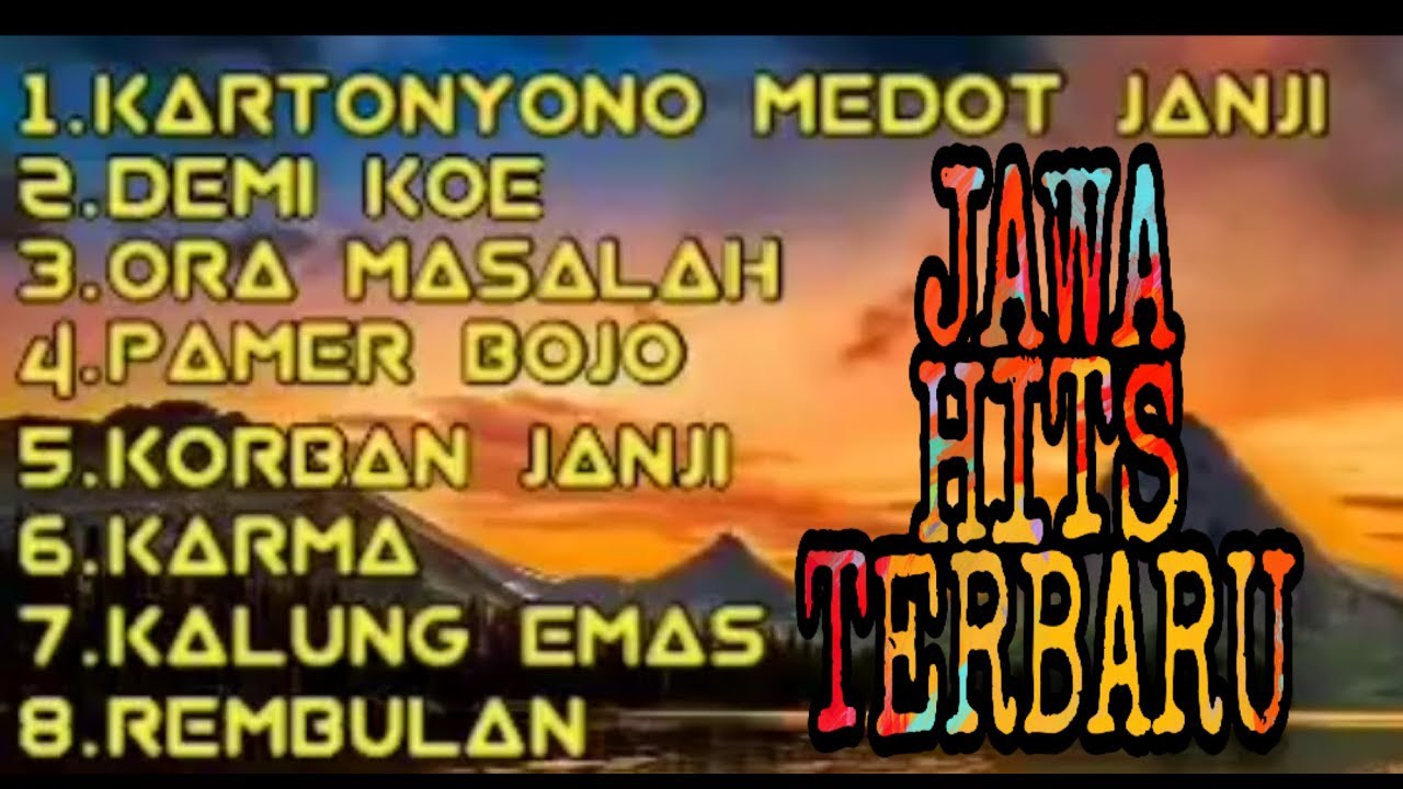Kumpulan Lagu Jawa Hits Populer - YouTube