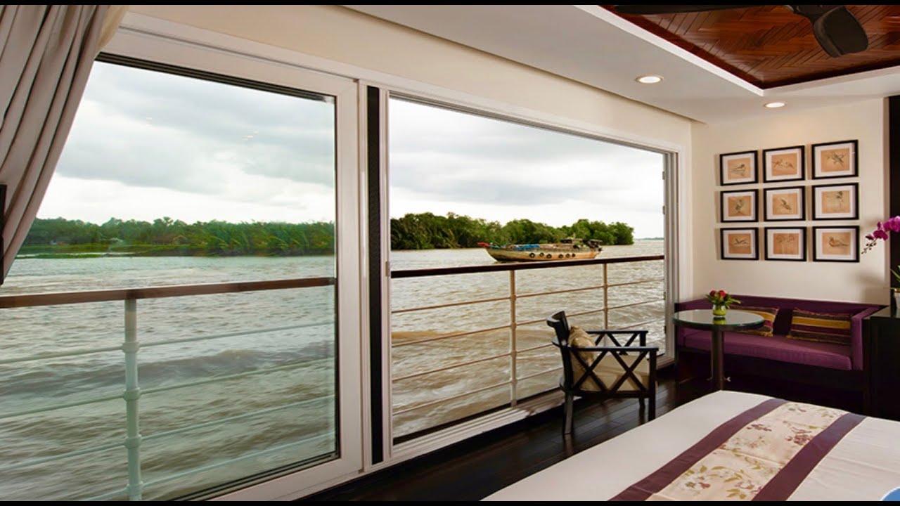 Avalon Saigon River Cruise ship for the Mekong River - YouTube