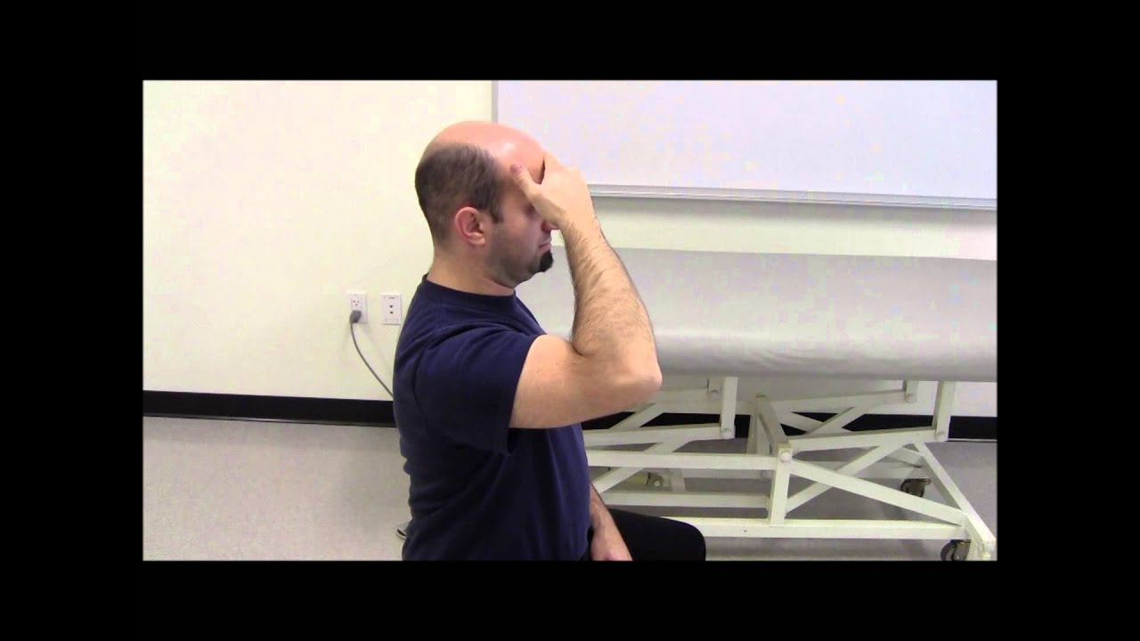 Cervical Flexor Strengthening - Isometrics - YouTube