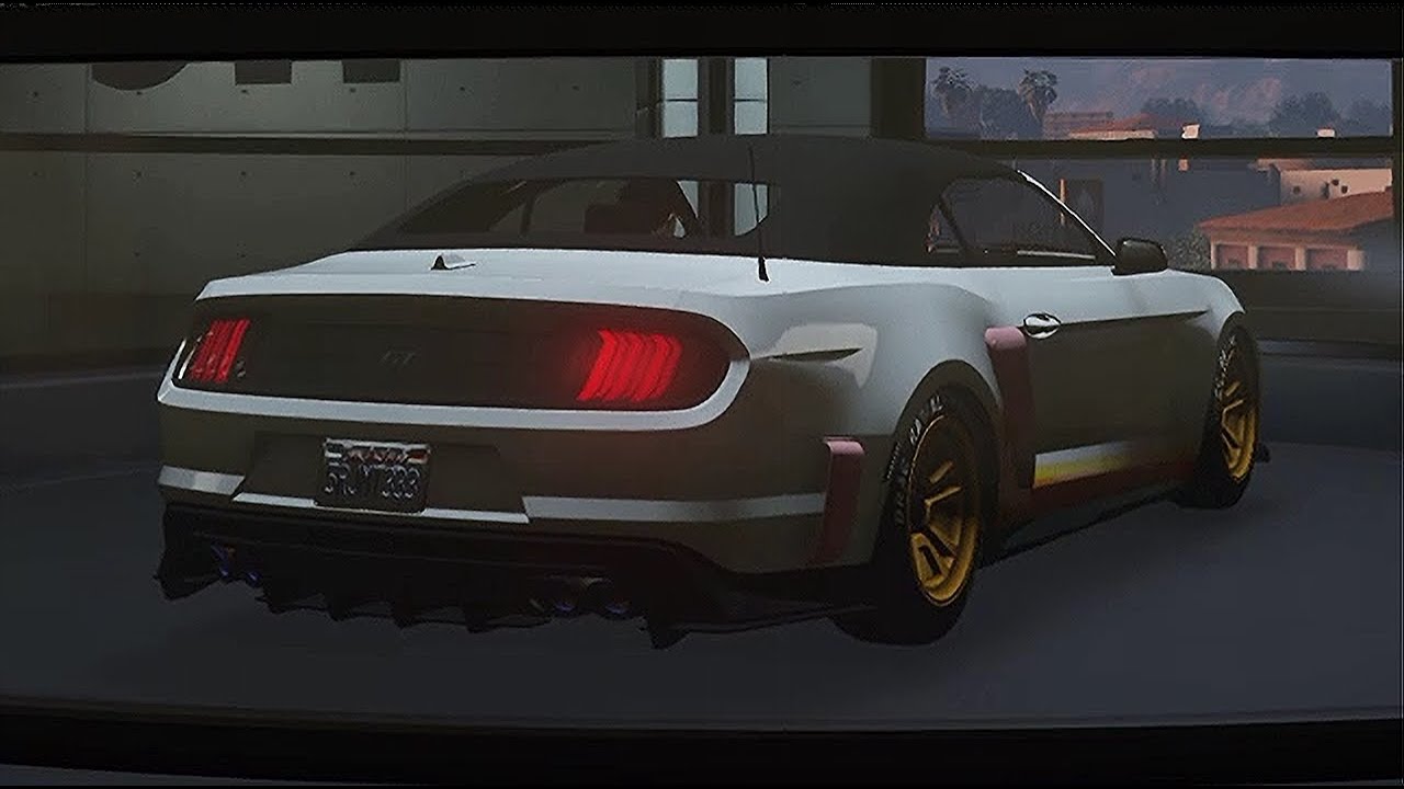 GTA 5 Online Car Show: Muscle Car-Vapid Dominator GT (Ford Mustang 6ᵗʰ ...