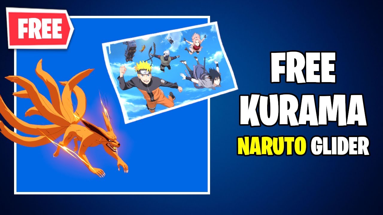 Fortnite x Naruto | Free Kurama Glider and Loading Screen (The Nindo ...