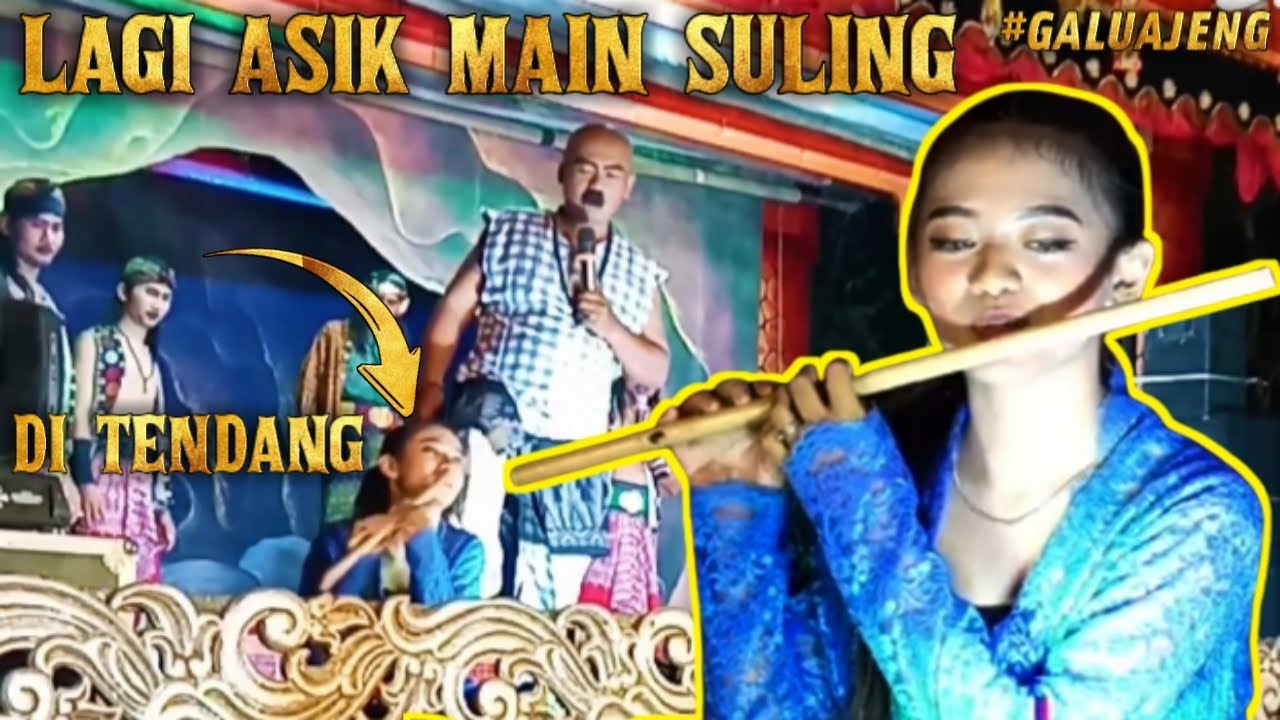 Nok Missel, Lagi Enak Main Suling di Ganggu Eces || Sandiwara Galu Ajeng - YouTube
